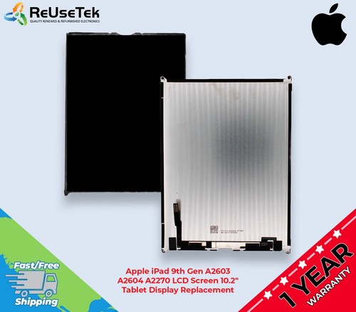 Apple iPad 9th Gen A2603 A2604 A2270 LCD Screen 10.2" Tablet Display ...