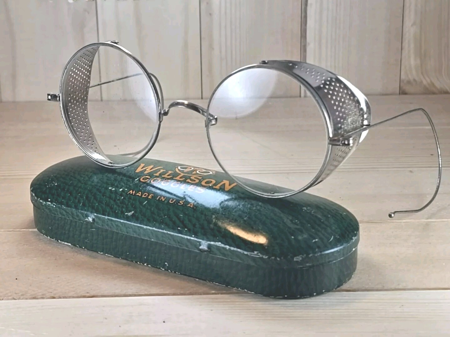 Wilson Safety Goggles Vintage 1920s Era Mint Conditio… - Gem
