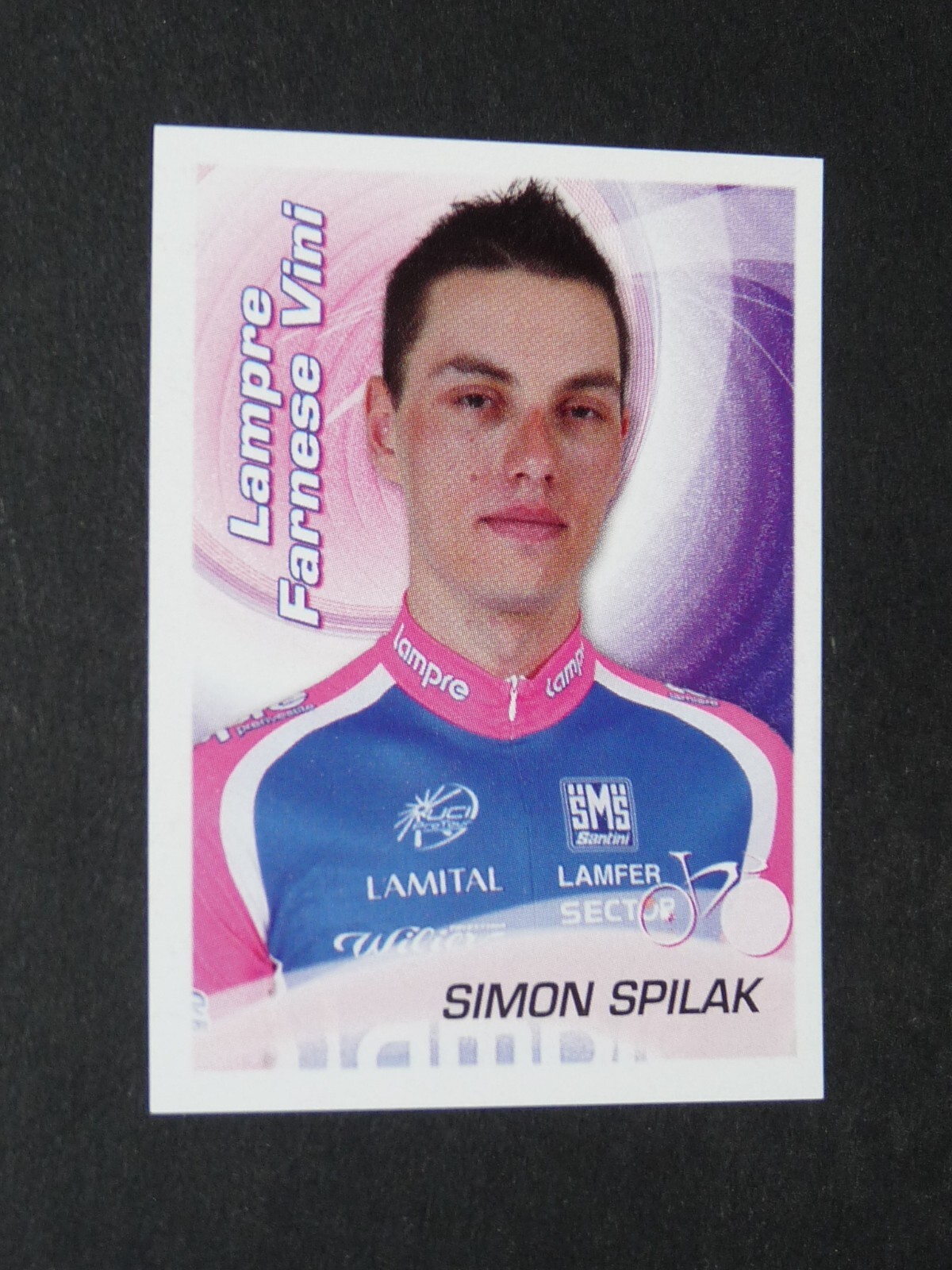 #204 SIMON SPILAK LAMPRE FARNESE VINI CYCLISME PANINI SPRINT 2010 TOUR ...