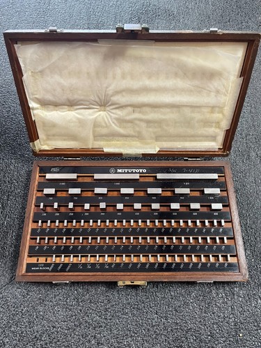 MITUTOYO 88 pc Square "Wear" Gage Block Set | eBay