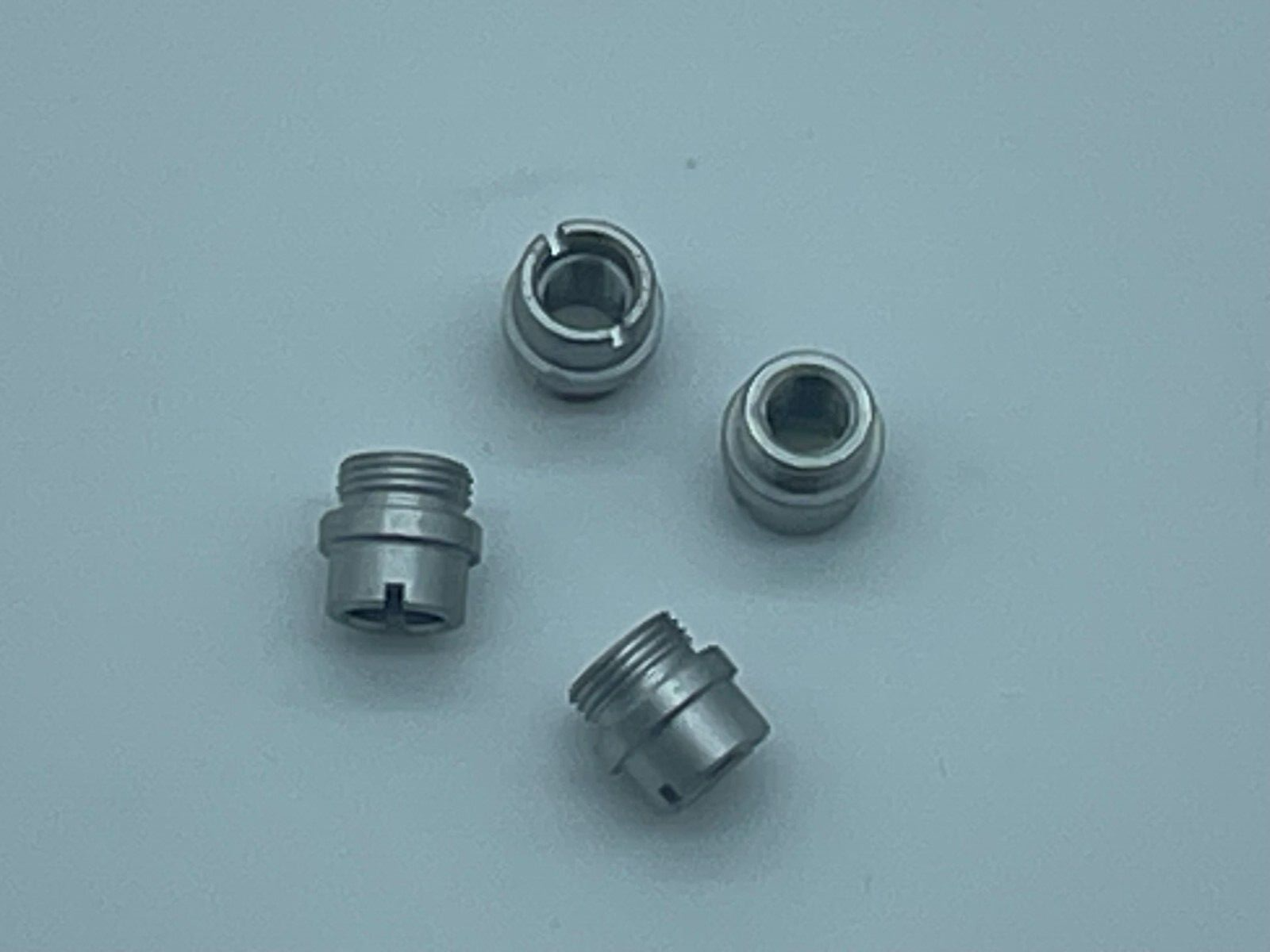 1911 Grip Screw Bushings - Stainless Steel Matte Silver Finish | eBay
