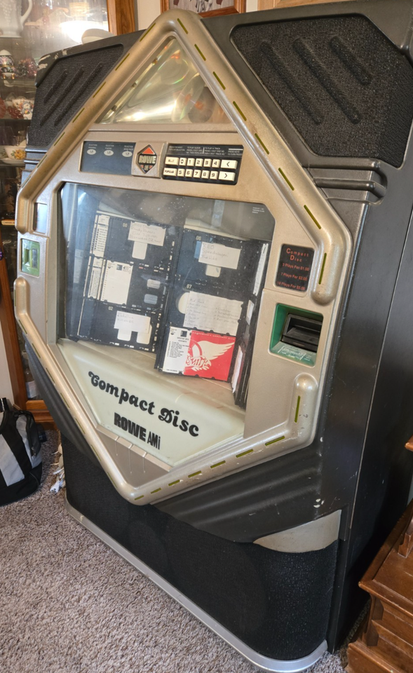 Rowe AMI CD-100E Jukebox W/some DEMO CDs and Bluetooth Audio | eBay
