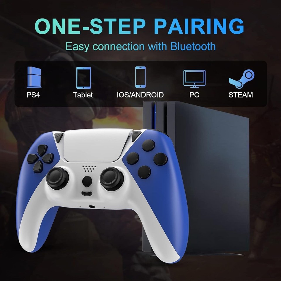 Elite Wireless Controller CompatibleFor Sony PlayStation PS4 Gamepad ...
