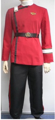 TWOK II-VI Star Trek Wrath of Khan Uniform Costume Star fleet halloween ...