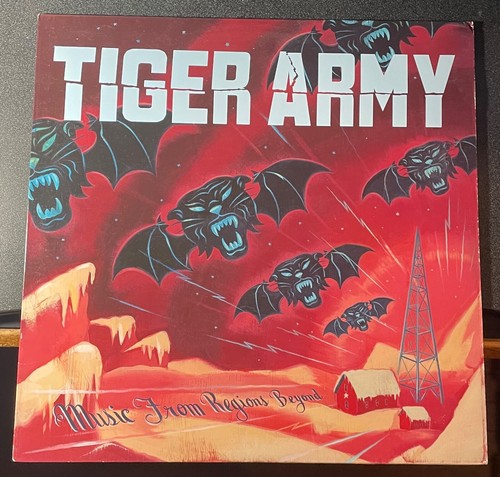 TIGER ARMY "MUSIC FROM REGIONS BEYOND" LP RED CLEAR VINYL | eBay