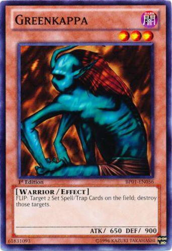 Greenkappa - BP01-EN056 - Common - 1st Edition x1 - Lightly Played | eBay