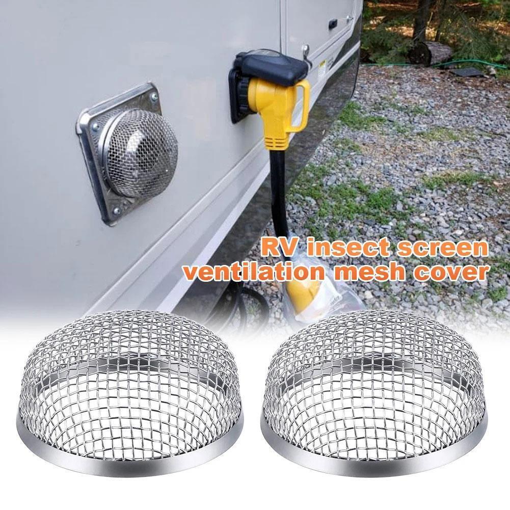 RV Trailer Camper Motorhome Fly Insect Screen 2pc Protect Bird Bug ...