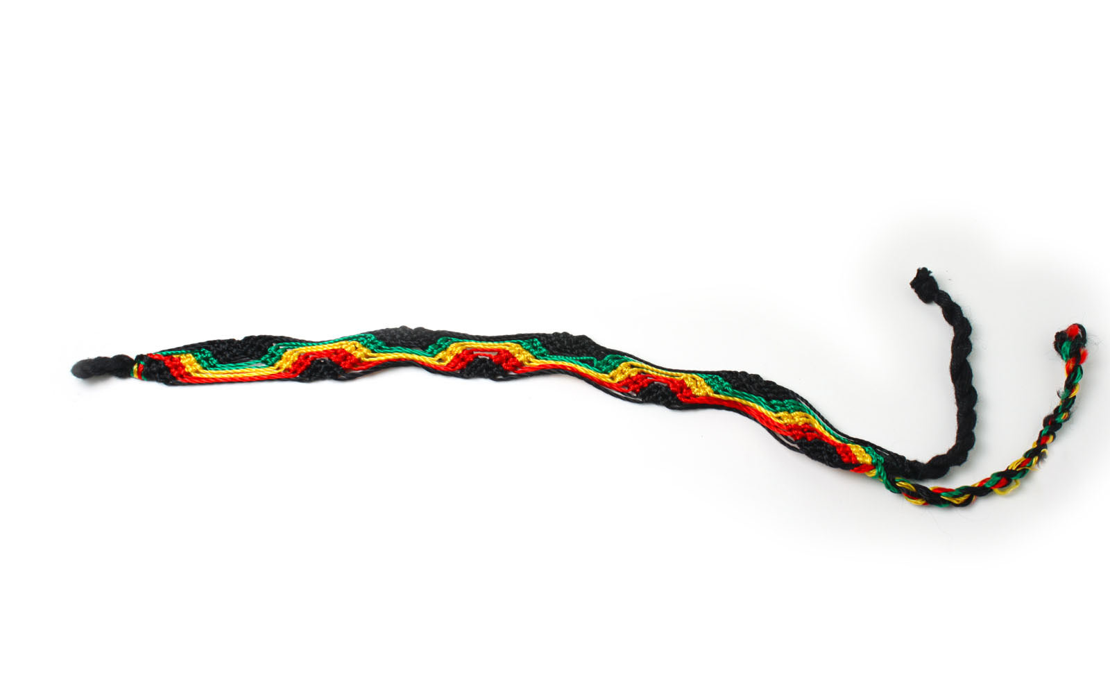 Rasta Friendship Rope Wrist Bracelet 100% Cotton Reggae Marley Irie ...
