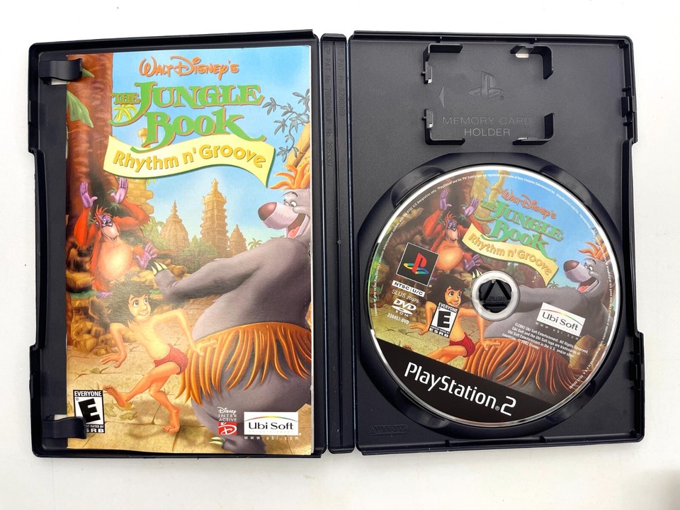 Sony PlayStation 2 PS2 CIB Walt Disney's The Jungle Book: Rhythm n ...