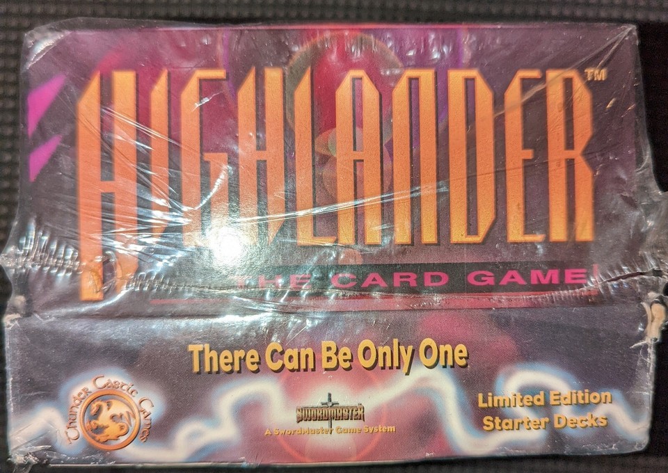Highlander Ccg/Tcg 1st Edition Movie Edition Starter Box. Still Sealed ...