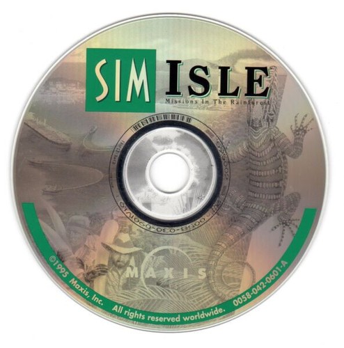 SIM ISLE MISSIONS IN THE RAINFOREST Maxis 1995 PC Game CD-ROM, New ...