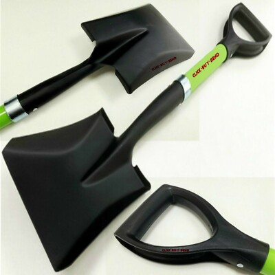 SQUARE HEAD MICRO SHOVEL STEEL HEAD FIBREGLASS HANDLE MINI SMALL SPADE ...