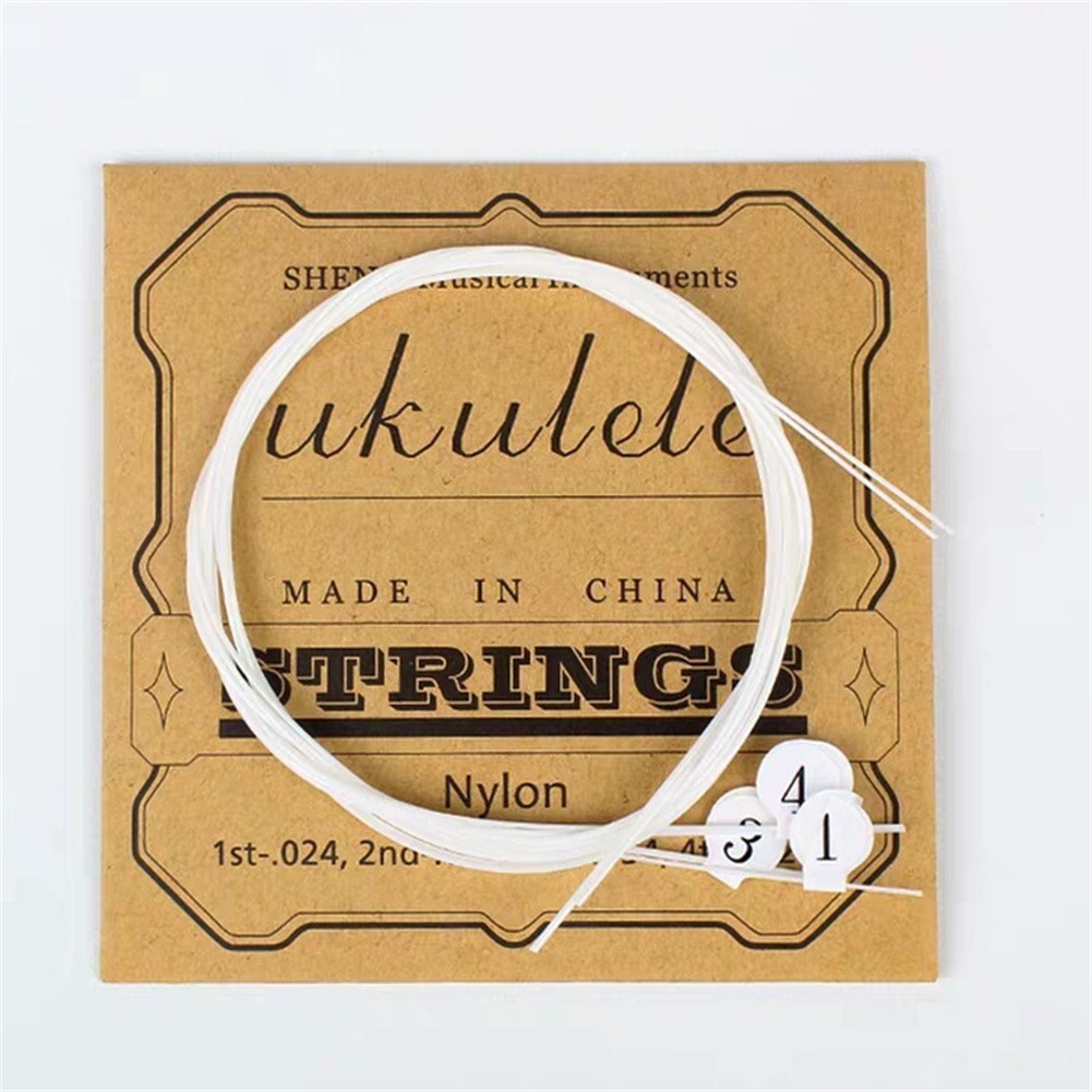 Premium Nylon Ukulele Strings Suitable for 21in 23in 26in Ukuleles ...