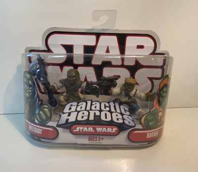 Star Wars - Galactic Heroes - Weequay & Barada Jabba Skiff Sealed | eBay UK