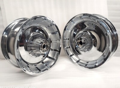 2018-2023 Harley-Davidson Fatboy Fat boy FLFBS Chrome Wheels ...