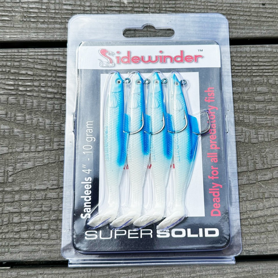 Various Match Fish Simple & Sidewinder Bass Cod Pollock Soft Lures ...