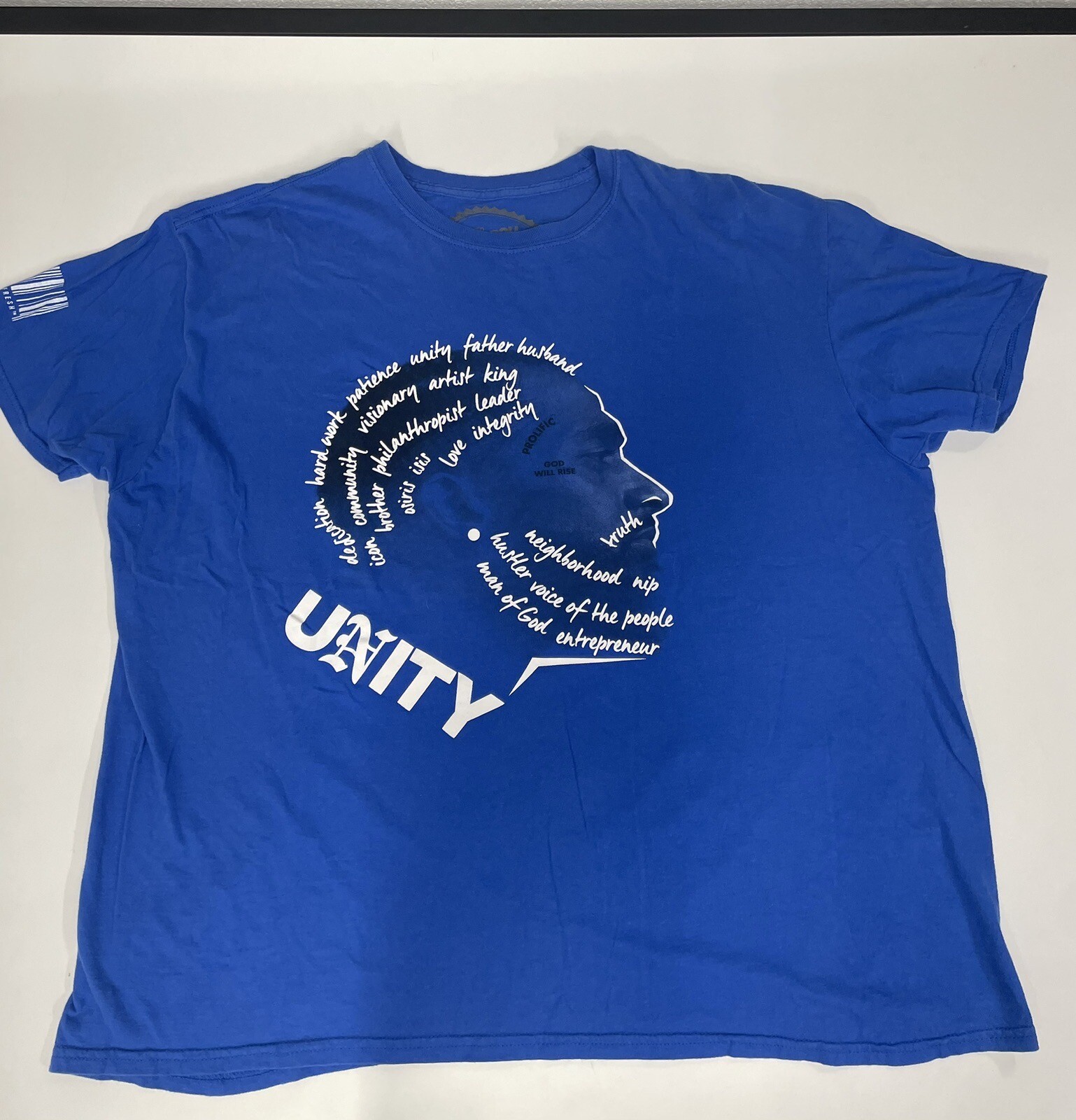 Nipsey Hussle Unity T-Shirt From Served Fresh Mens X… - Gem