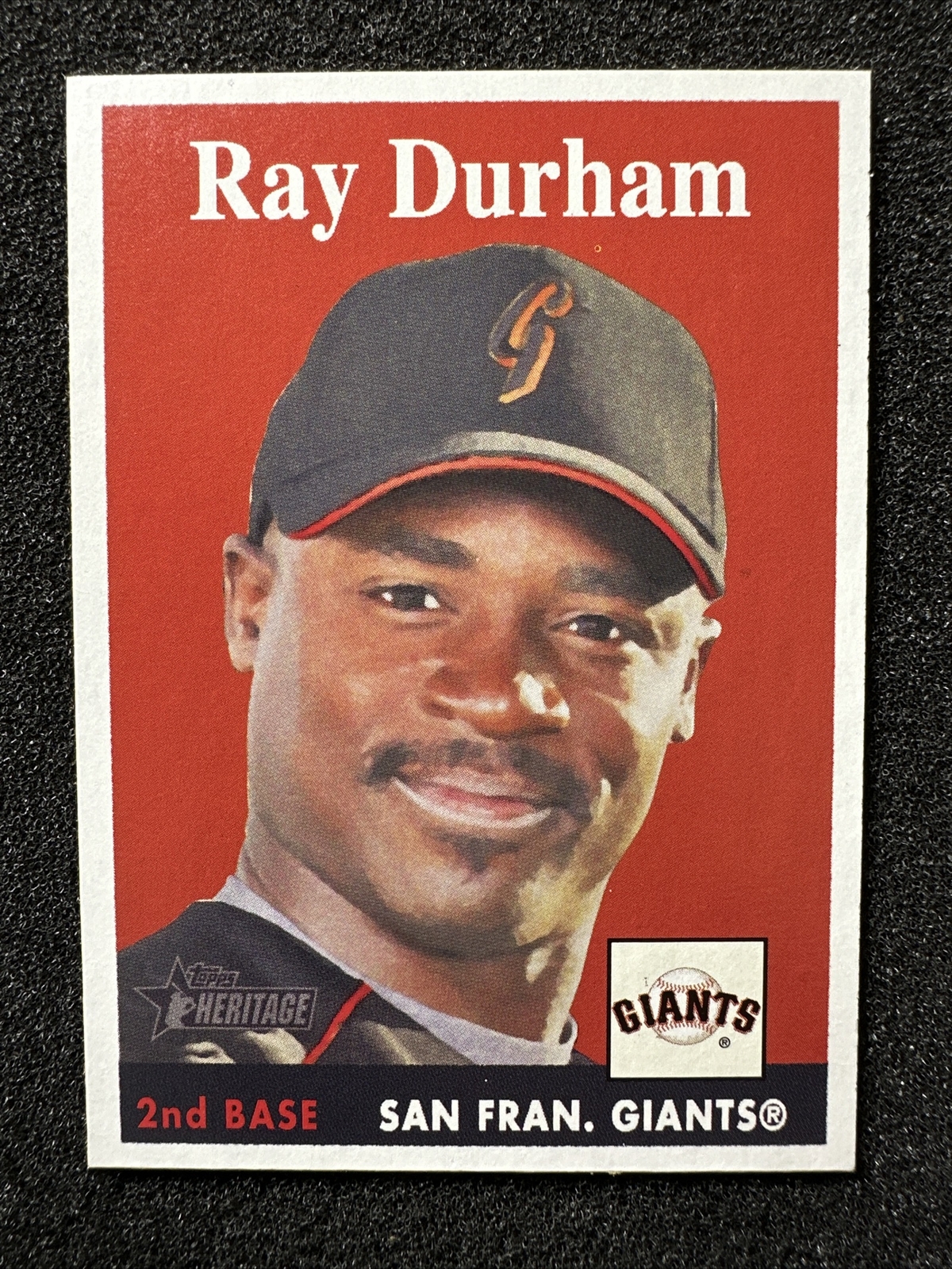 RAY DURHAM #136 2007 Topps Heritage QTY San Francisco Giants | eBay