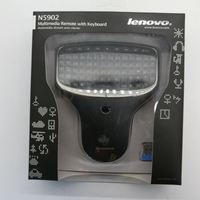 Lenovo N5902 Multimedia Remote Keyboard Mouse For PC TV Laptop（German ...