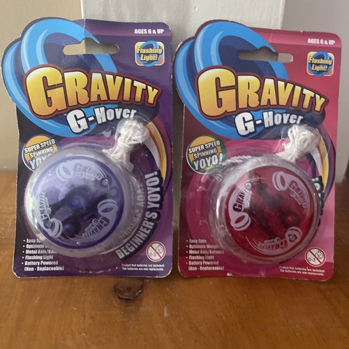 Set Of 2 X GRAVITY G-HOVER VINTAGE FLASHING LIGHT! YO-YO’s - New Old ...
