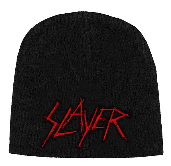 Slayer - Scratched Logo - Embroidered Beanie | eBay