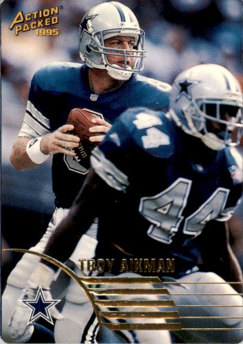 1995 Action Packed Promo #38 Troy Aikman Dallas Cowboys | eBay