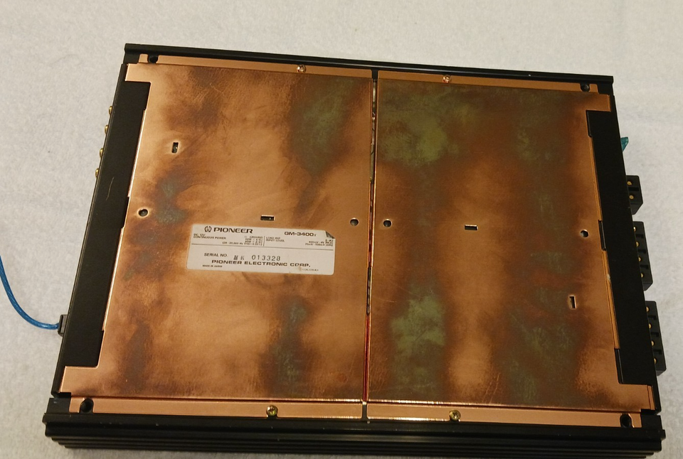 REFURBISHED OLD SCHOOL PIONEER CARROZZERIA GM-3400X AMP MADE IN JAPAN ...