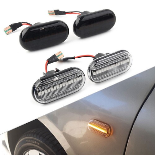 LED Side Dynamic Marker Indicator Light Fit Renault CLIO Twingo Dacia ...