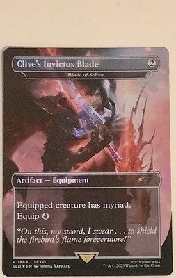 Clive's Invictus Blade - Blade of Selves (Rainbow Foil) Secret Lair ...