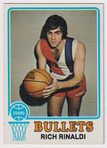 1973-74 Topps NBA #149 Rich Rinaldi RC Capital Bullets | eBay