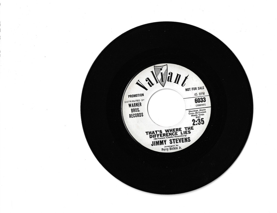 Jimmy Stevens-A Funny Thing Happened-Valiant 6033(1960's Teen 45)(Hear ...