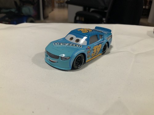 Disney Pixar Cars 3 #39 Buck Bearingly (View Zeen) 1:55 Metal Diecast ...