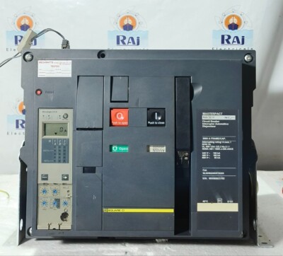 SQUARE D MASTERPACT NW30H 3POLE 3000A AIR CIRCUIT BREAKER | MICROLOGIC ...