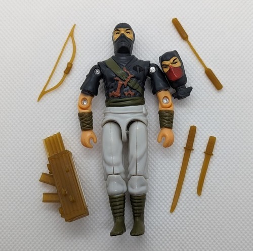 GI Joe Black Major Custom Night Force Storm Shadow Cobra Ninja Viper ...
