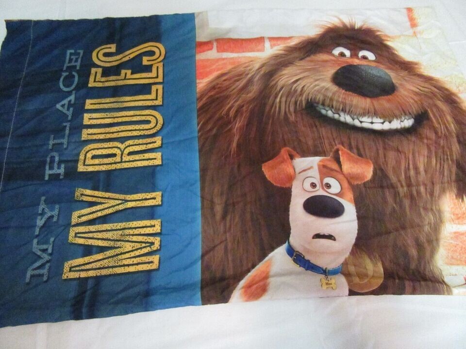 Pets Pillowcase Double Sided Duke Gidget Chloe Max Mel My Rules | eBay