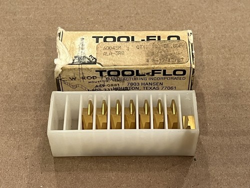 TOOL-FLO Carbide Inserts - ALA-3R8 G5F - Qty. 8 - NEW!!! | eBay