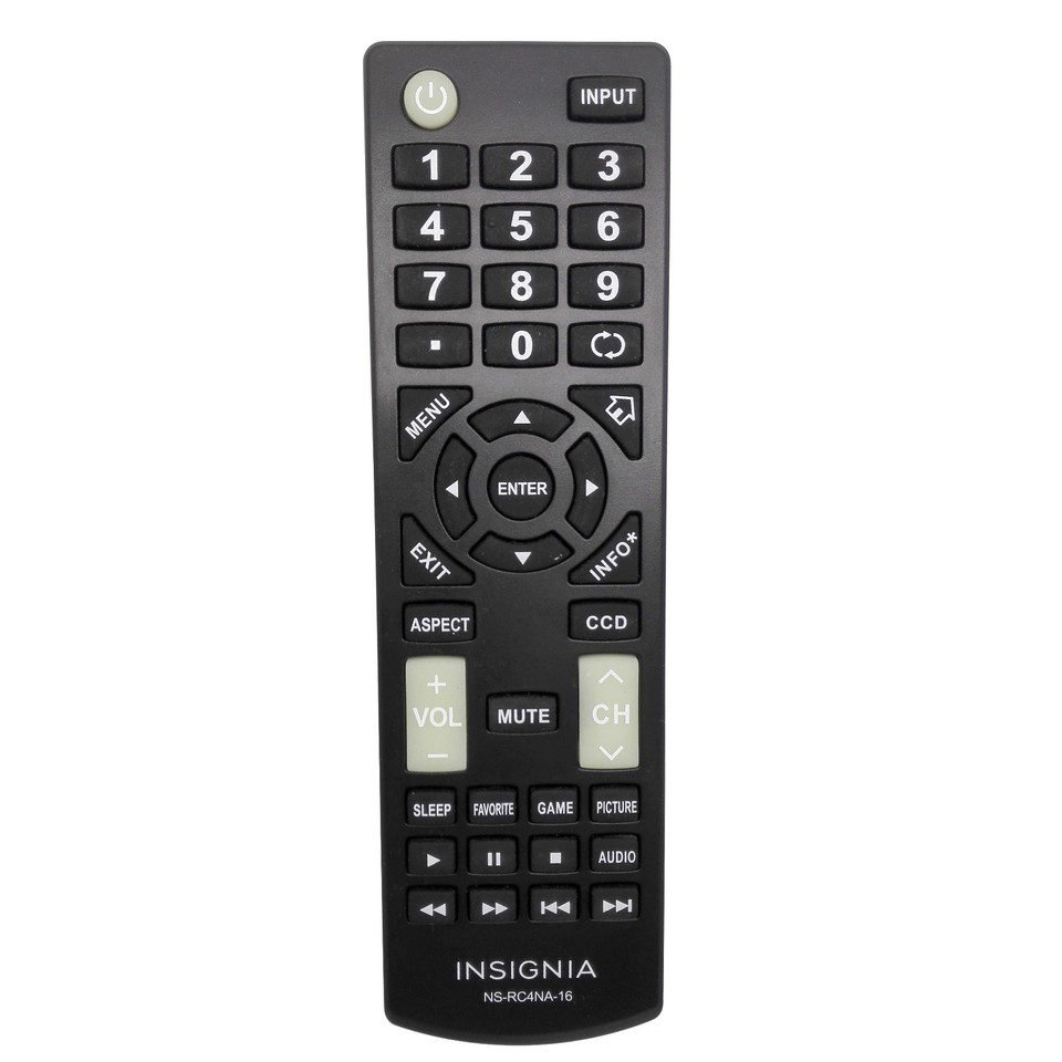New Genuine Remote NS-RC4NA-16 for Insignia NS-24D420NA16 NS-28D220NA16 ...