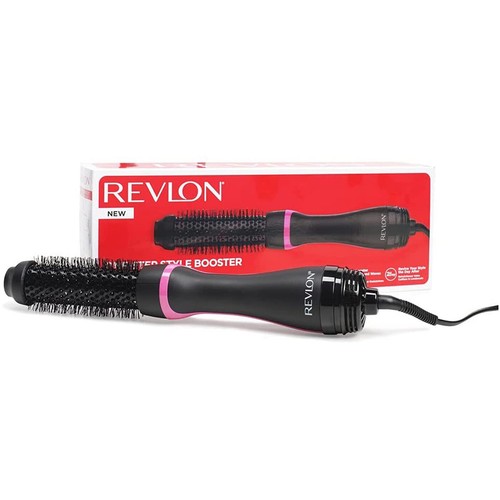 Revlon Hair Dryer Styler Round Brush Volume One Step Booster 38mm Ionic ...