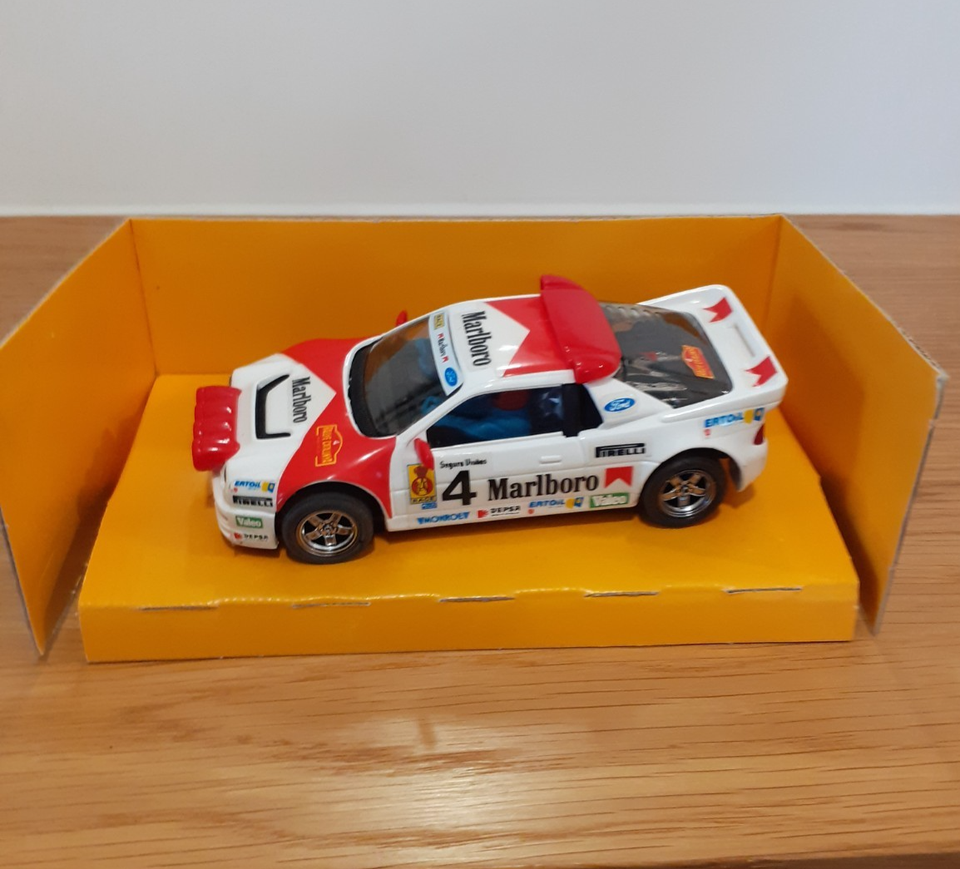 VINTAGE SCALEXTRIC SCX EXIN MARLBORO FORD RS200 - SLOT CAR No: 4080 ...