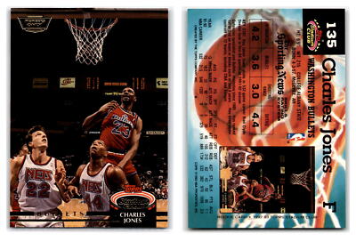 1992-93 Stadium Club Members Only #135 Charles Jones - Washington ...