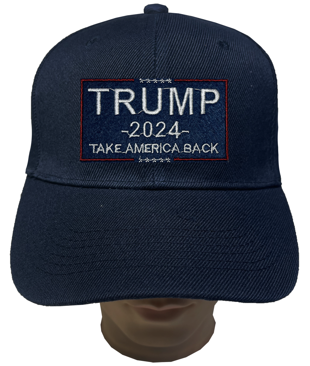 TRUMP 2024 TAKE AMERICA BACK Adjustable Cap Baseball Hats Lot 1-12 Free ...