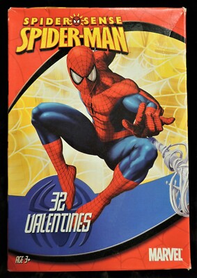 32 Spider-Man Valentine Cards (8 Designs) Spider Sense Marvel Valentine ...