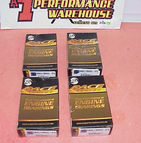 8 NEW ACL Performance Main Bearings NASCAR V8 R07 | eBay