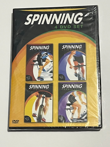 Spinning 4 DVD Set - Spin & Slim, Burn, Sculpt, and Cardio (SEALED) | eBay