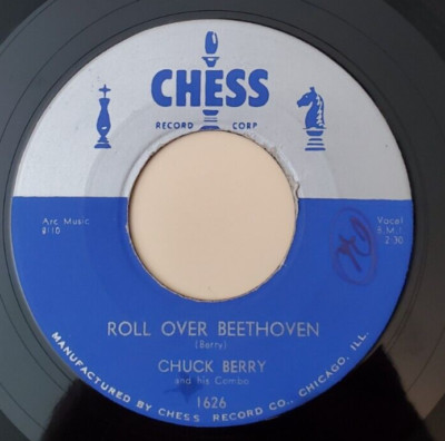 Chuck Berry ROLL OVER BEETHOVEN (ROCK N ROLL 45) #1626 PLAYS VG+ | eBay