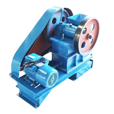 3.15"x6.3" Rock Ore Slag Steel Slag Coal Stone Jaw Crusher 220V 480 ...