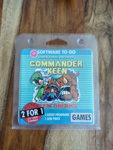 KEEN DREAMS / FBI FRED GAME PC MS-DOS COMPUTER 3.5" Floppy Disk In ...