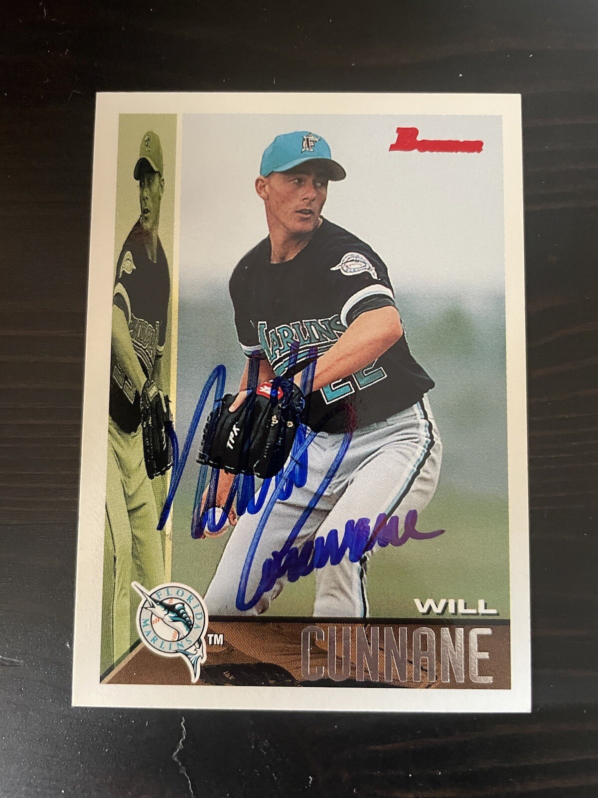 1995 Bowman #61 Will Cunnane Florida Marlins Signed Card Autographed | eBay