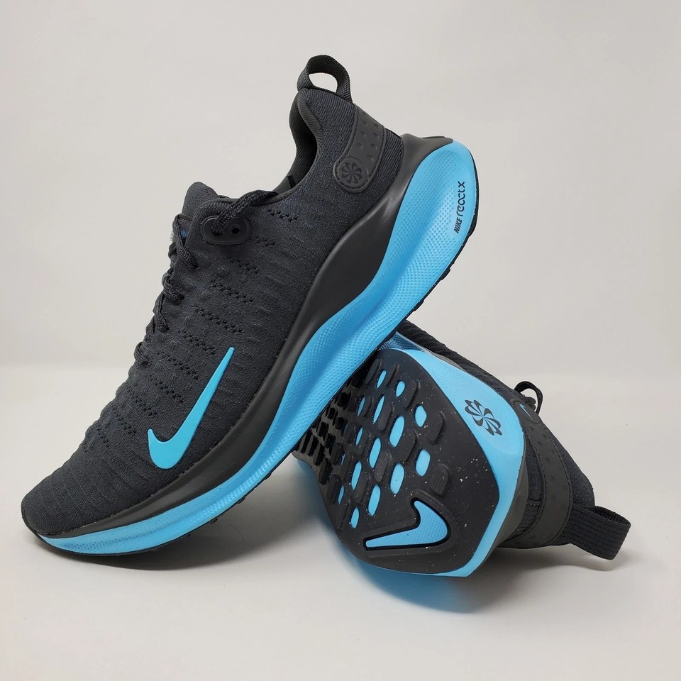 Nike ReactX Infinity Run Anthracite Black Baltic Blue DR2665-008 Mens ...