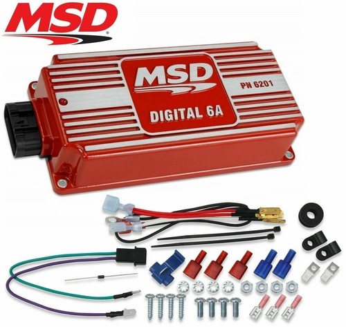 MSD 6201 High Output 6A Digital Ignition Box Multi Spark Control System ...